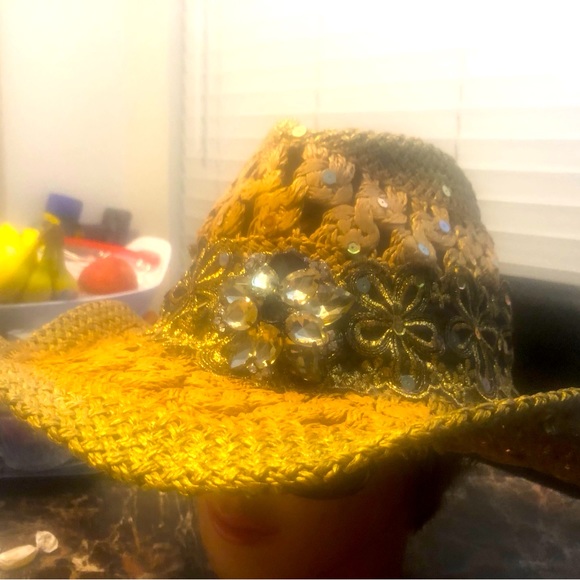 whittall & Son Hats | Accessories | Whittal Shon Ladies Straw Sequin ...